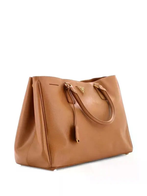 Prada Lux Open Saffiano Leather Large Tote Bag