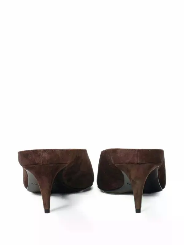 Magda Butrym Pointed-toe Suede Mules