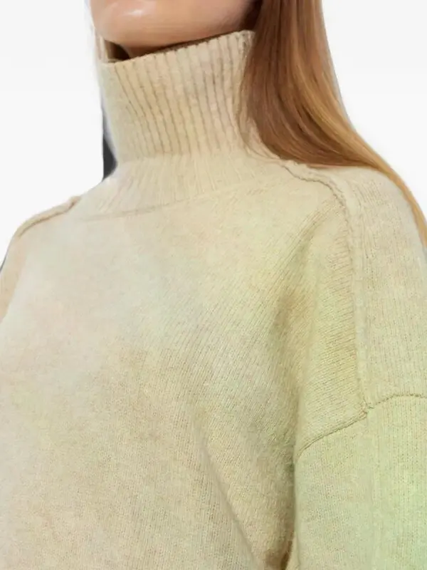 RETHINKIT STUDIOS Chamonix Logo-patch Turtleneck Sweater