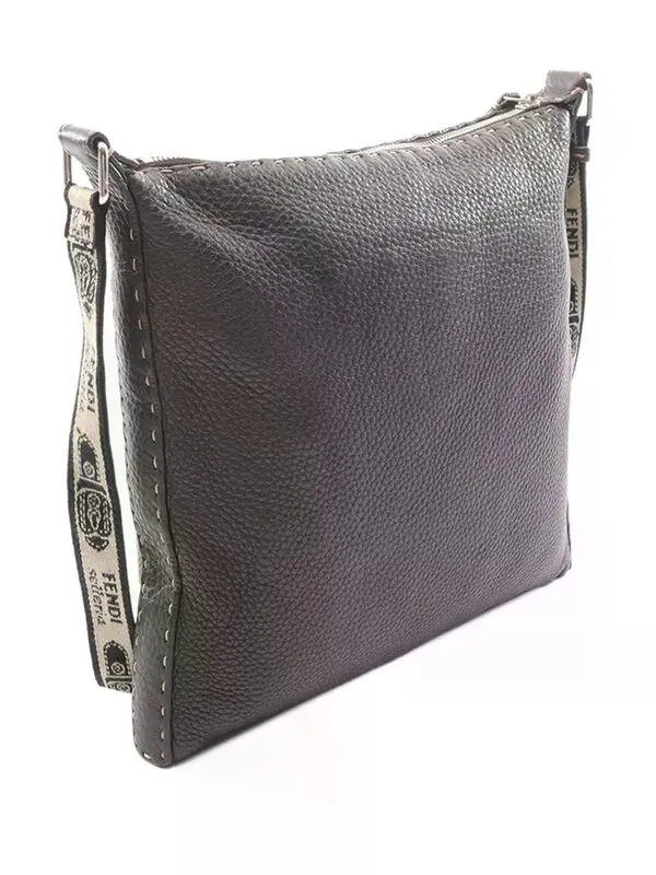 Fendi 2000-2010 Leather Selleria Crossbody Bag
