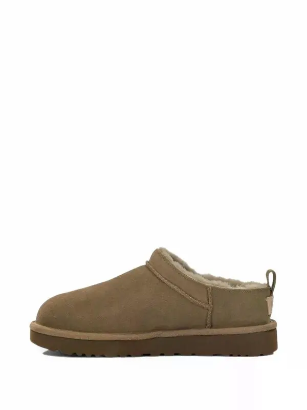 UGG Suede Slip-on Ankle Boots