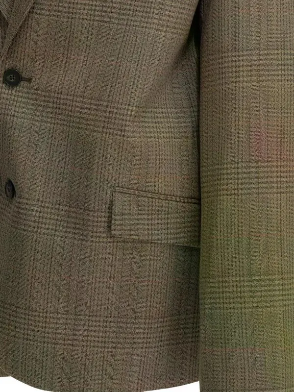 Soeur Hermosa Check-pattern Blazer