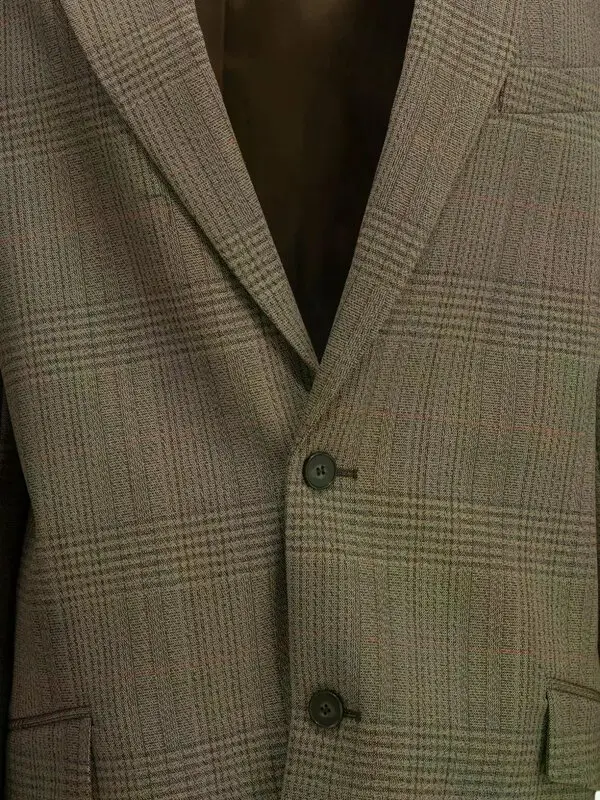 Soeur Hermosa Check-pattern Blazer