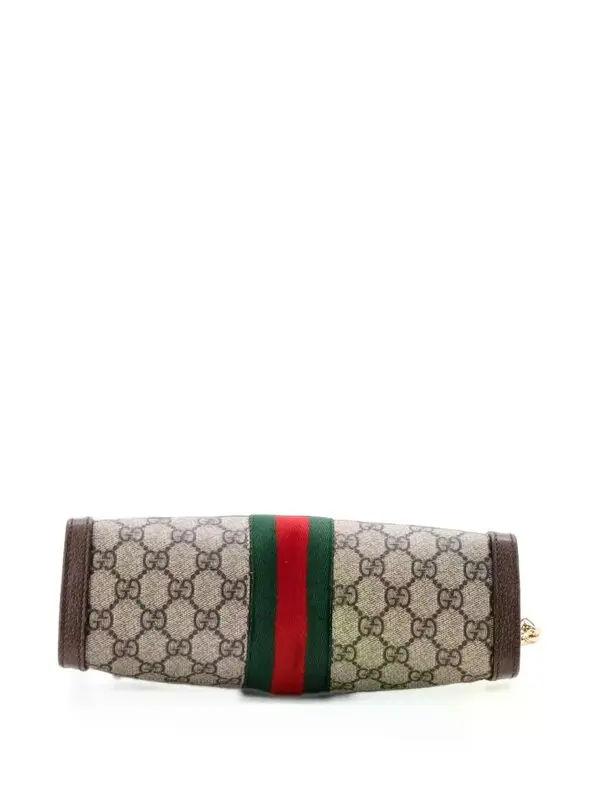 Gucci Ophidia Chain Shoulder Bag Gg Coated Canvas Small Crossbody Bag
