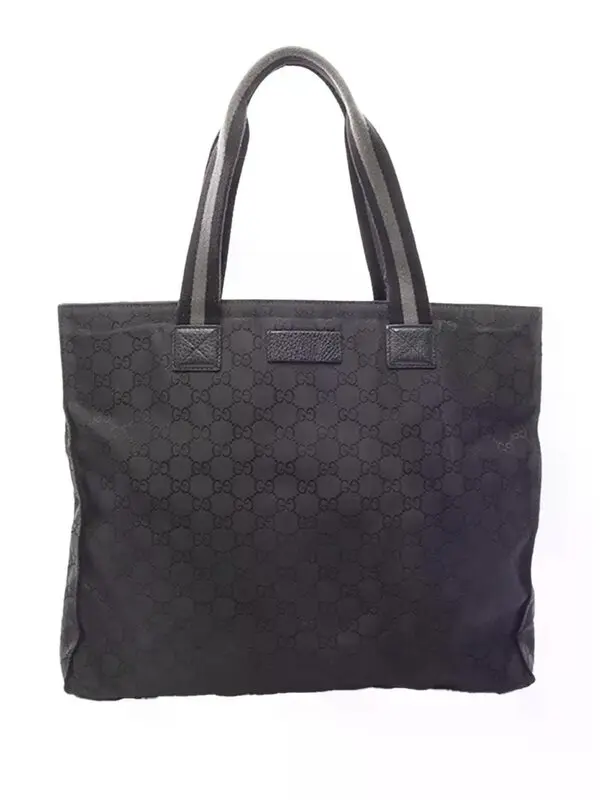 Gucci 2000-2015 Gg Nylon Web Tote Bag