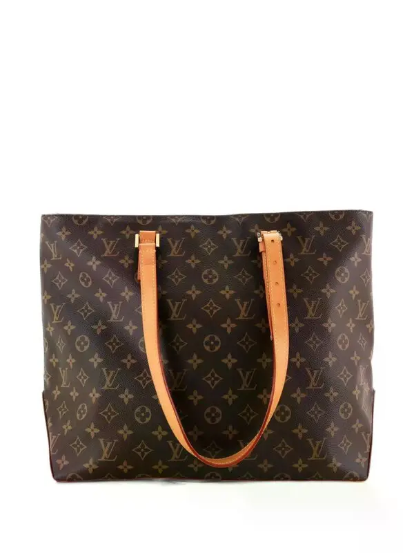LOUIS VUITTON Cabas Mezzo Nm Monogram Canvas Tote Bag - Brown