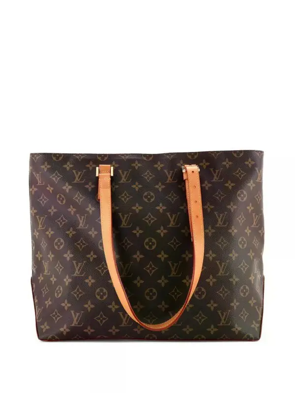 LOUIS VUITTON Cabas Mezzo Nm Monogram Canvas Tote Bag - Brown