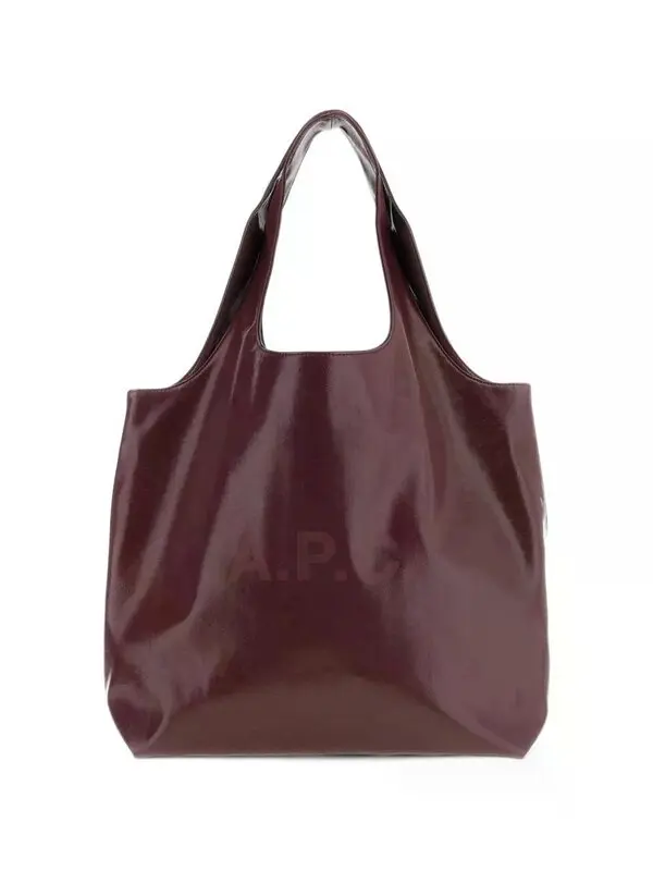 A.p.c. Ninon Tote Bag - Red