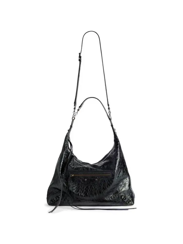 Balenciaga Medium Le City Studded Shoulder Bag