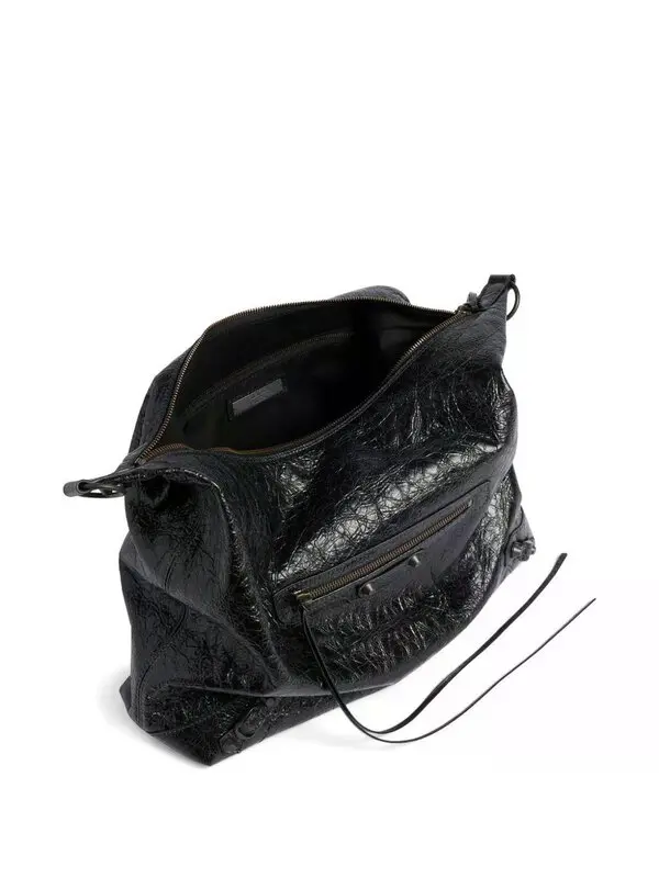 Balenciaga Medium Le City Studded Shoulder Bag