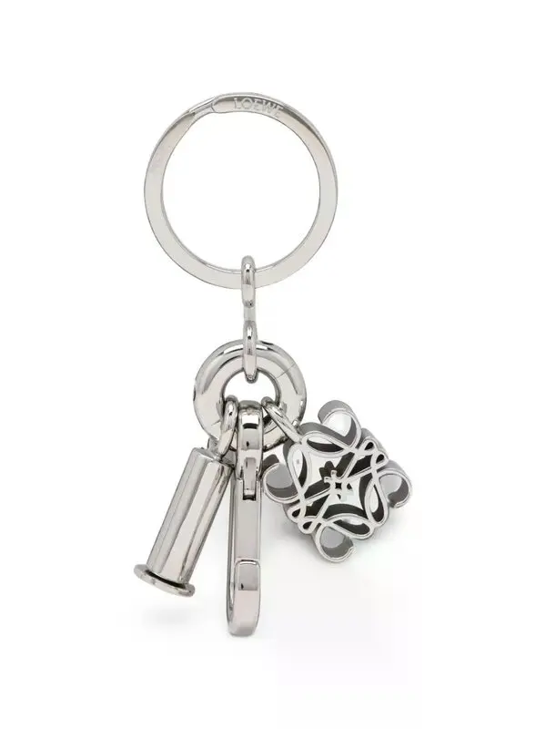 Loewe Anagram Keyring - Silver