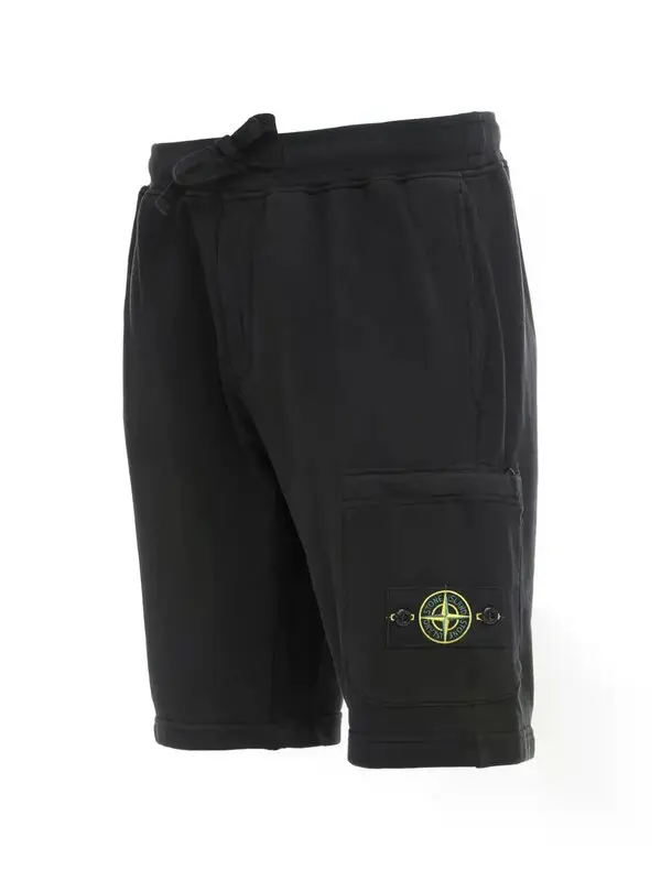 Stone Island 6200011 Organic Cotton Fleece Shorts