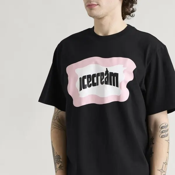 ICECREAM Block Logo T-shirt