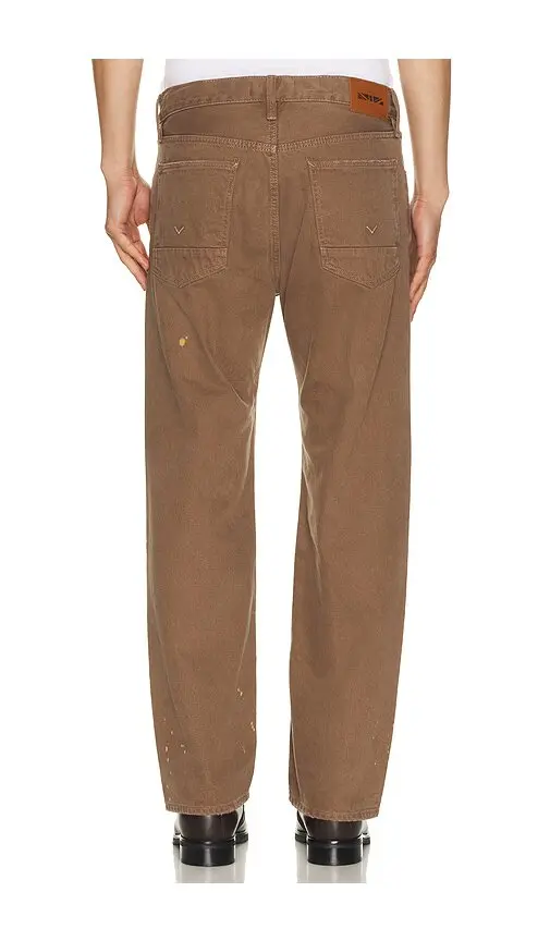 Hudson Jeans Rylan Relaxed Straight Jean In Brown