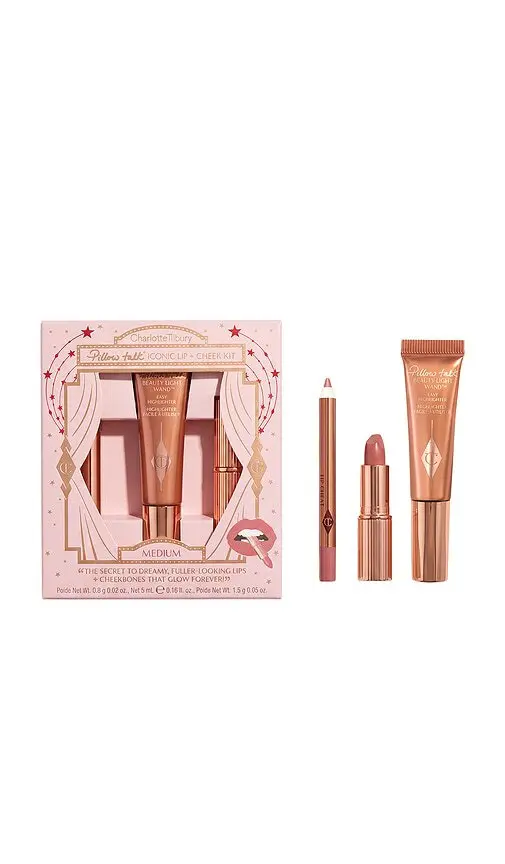 Charlotte Tilbury Pillow Talk Iconic Lip + Cheek Kit - Medium