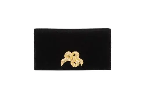 MICHELLE WILHITE The Eloise Clutch - Black