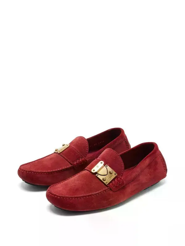 LOUIS VUITTON Racetrack Loafers - Red