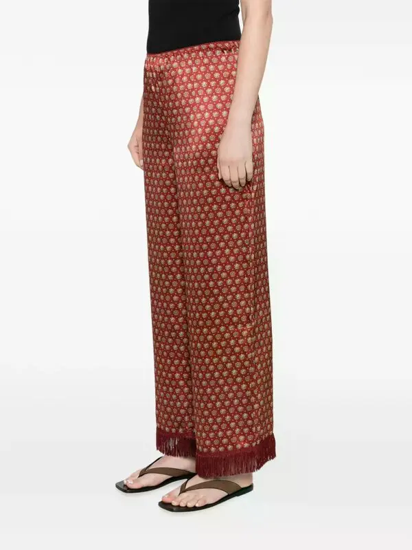 DÔEN Lavon Fringe Pants - Red