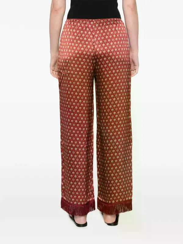 DÔEN Lavon Fringe Pants - Red