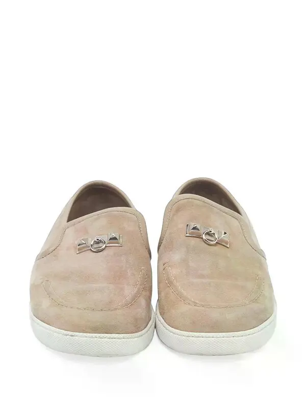 Hermès Jour Suede Loafers