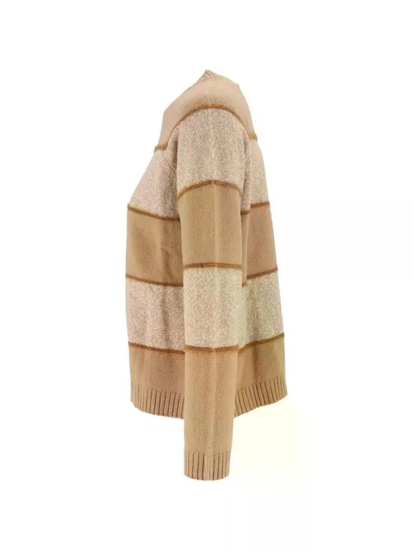 KANGRA Striped Wool-blend Sweater