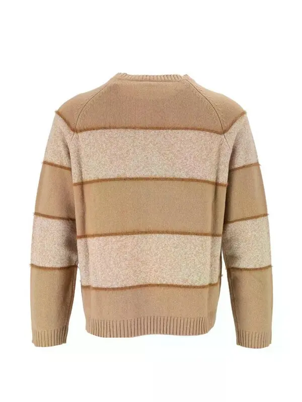 KANGRA Striped Wool-blend Sweater