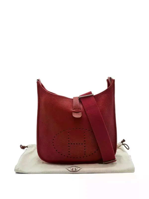 Hermès 2010 Gm Evelyne Iii Shoulder Bag - Red