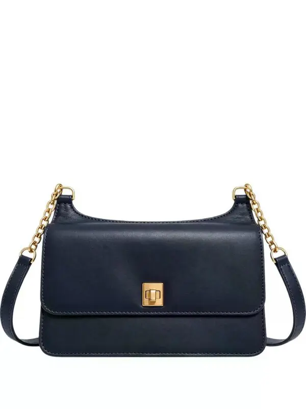 Michael Kors Natalie Leather Shoulder Bag - Blue
