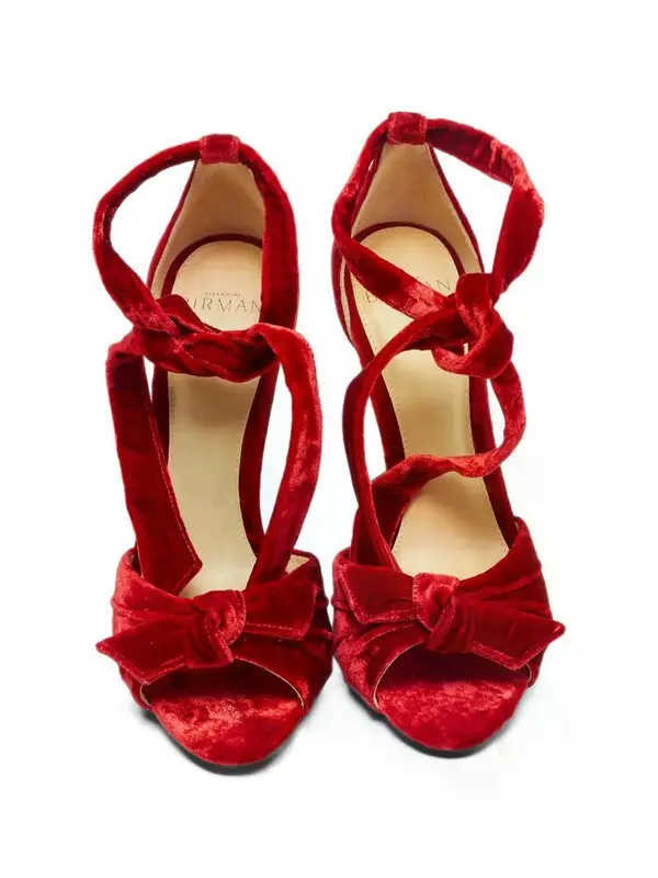 ALEXANDRE BIRMAN Clarita Velvet Sandals
