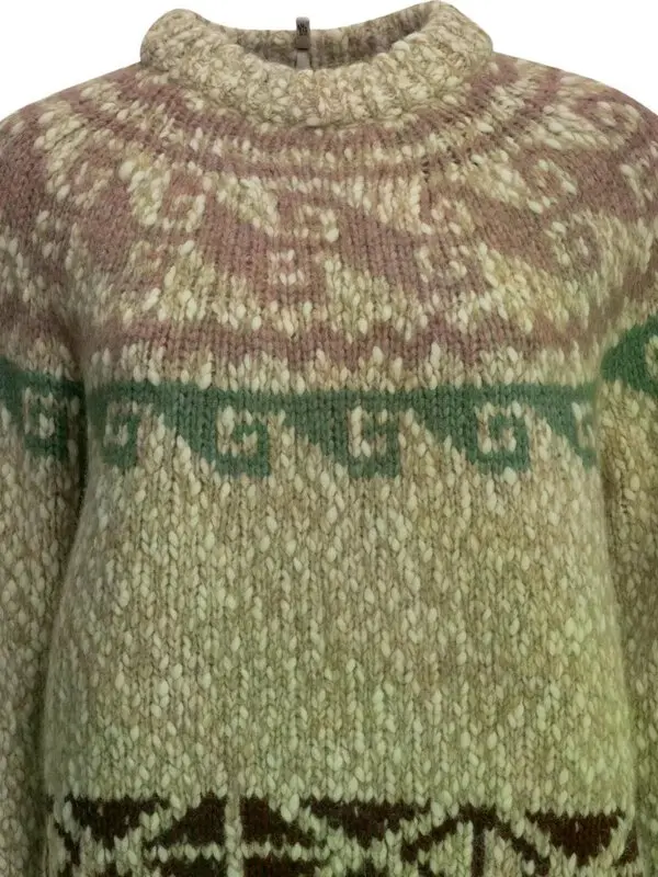 Moncler Fair Isle Knit Sweater