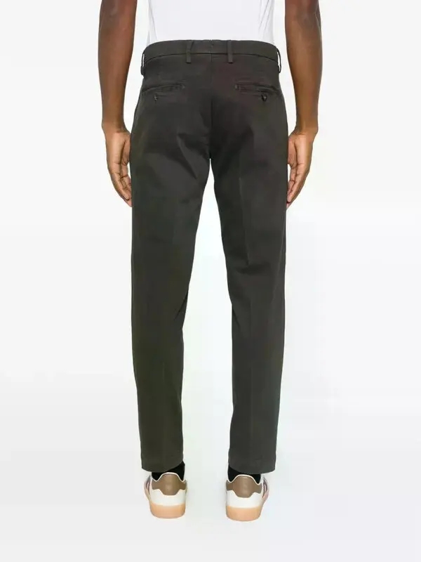 VELA SHOP Pleated Straight-leg Trousers
