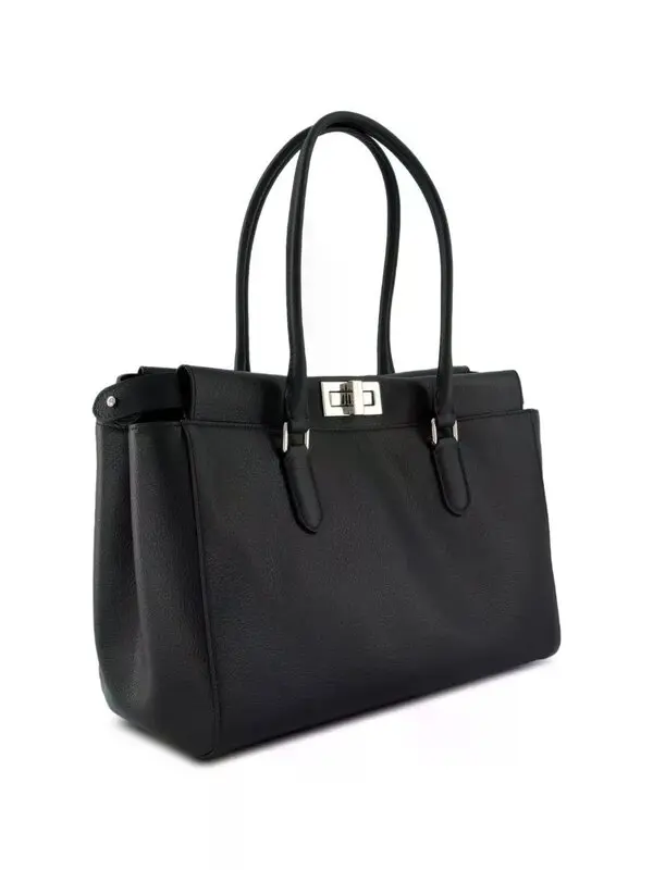 Fendi Small Peekaboo Leather Shoulder Bag