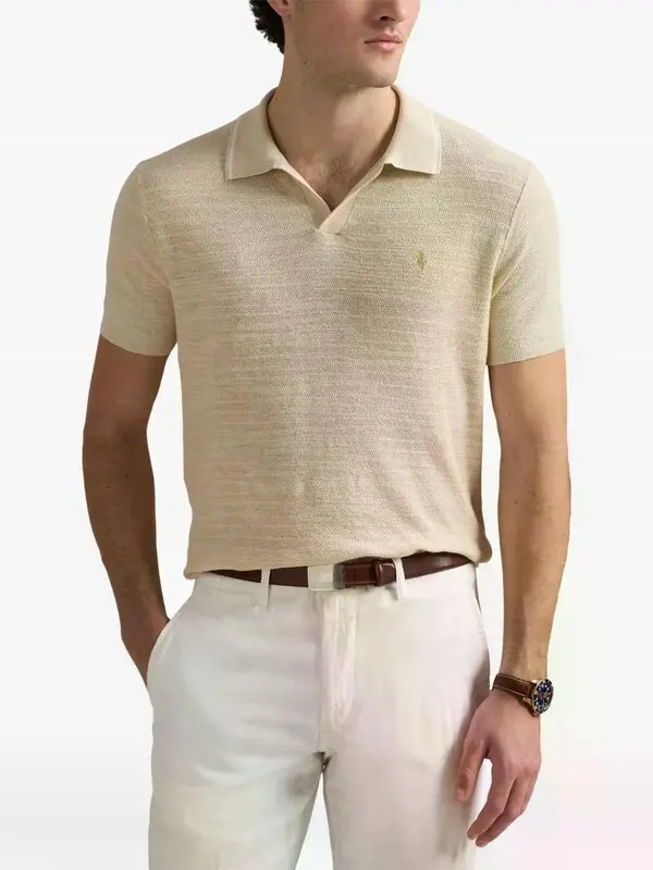 Polo Ralph Lauren Logo-embroidered Knit Polo Shirt