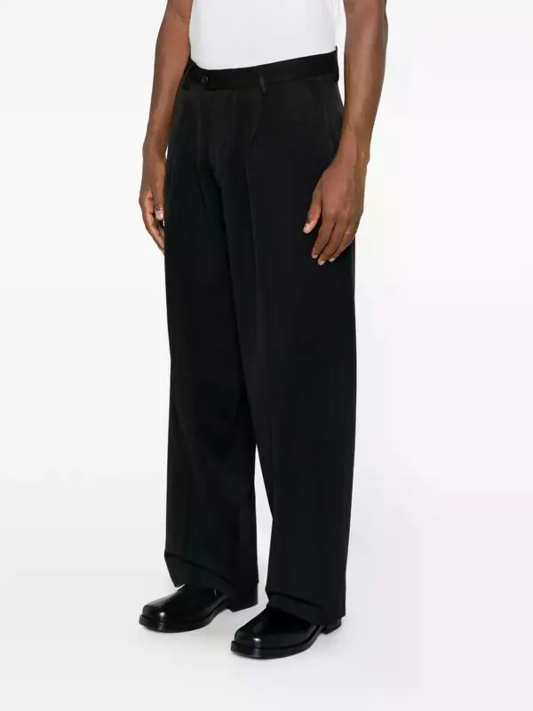 OFFICINA SARTORIALE Pleated Wide-leg Trousers
