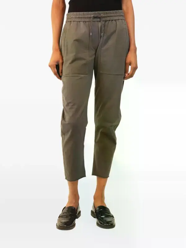 Brunello Cucinelli Drawstring Cropped Trousers