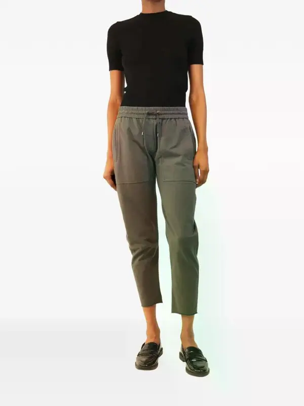 Brunello Cucinelli Drawstring Cropped Trousers