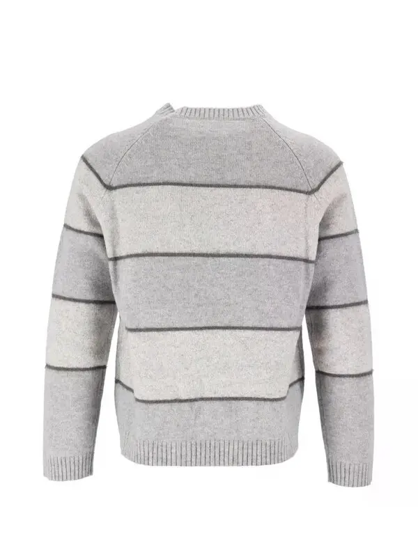 KANGRA Striped Crew-neck Sweater