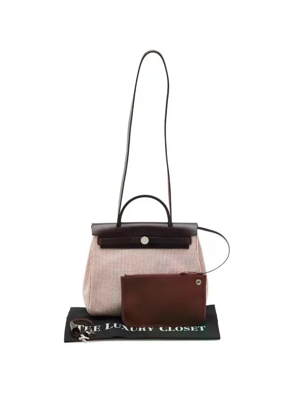 Hermès 2021 Herbag 31 Zip Top-handle Tote Bag - Neutrals