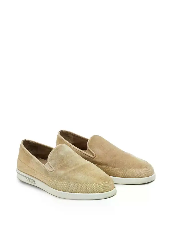 Prada Saint Tropez Slip-on Sneakers