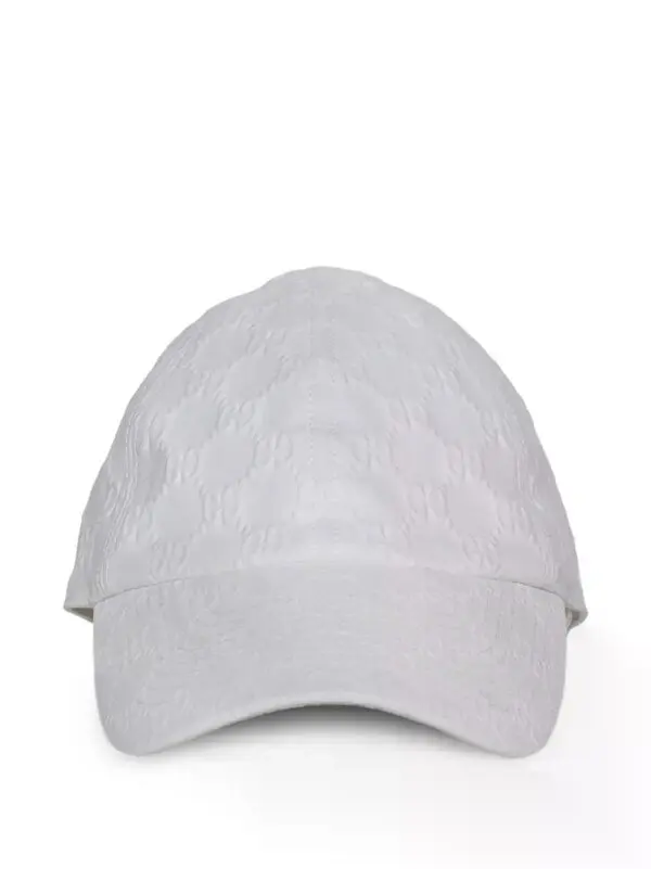 Gucci Embossed Gg Baseball Cap - White