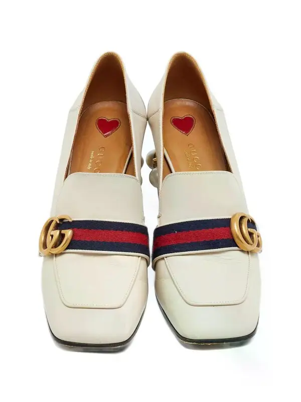 Gucci Peyton Double G Heeled Pumps