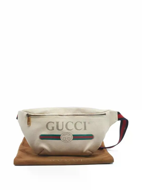 Gucci Logo Web Belt Bag