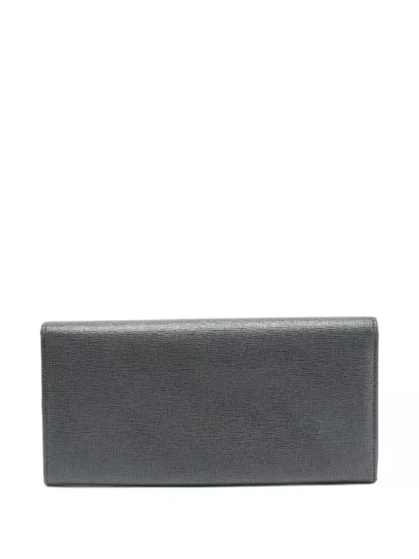 Fendi 2013 Crosshatch-leather Flap Wallet