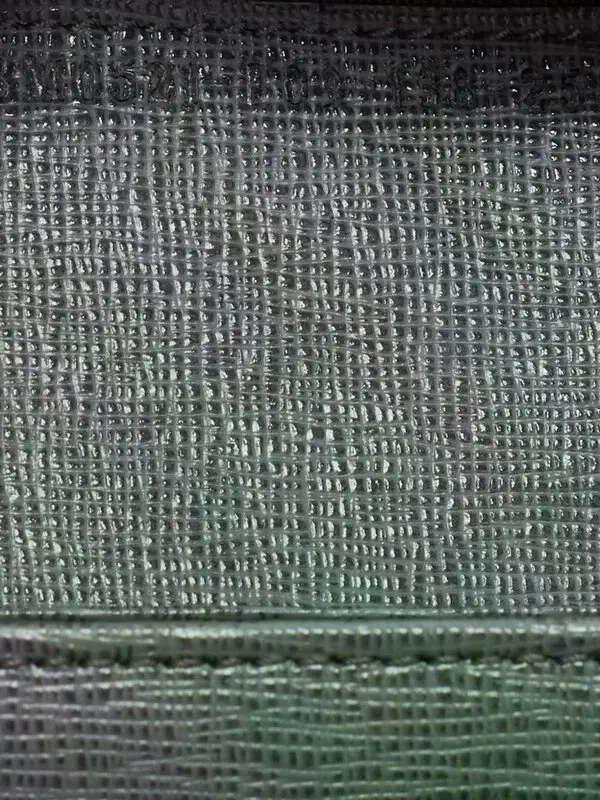 Fendi 2013 Crosshatch-leather Flap Wallet