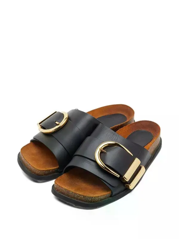 Khaite Buckle Detail Sandals