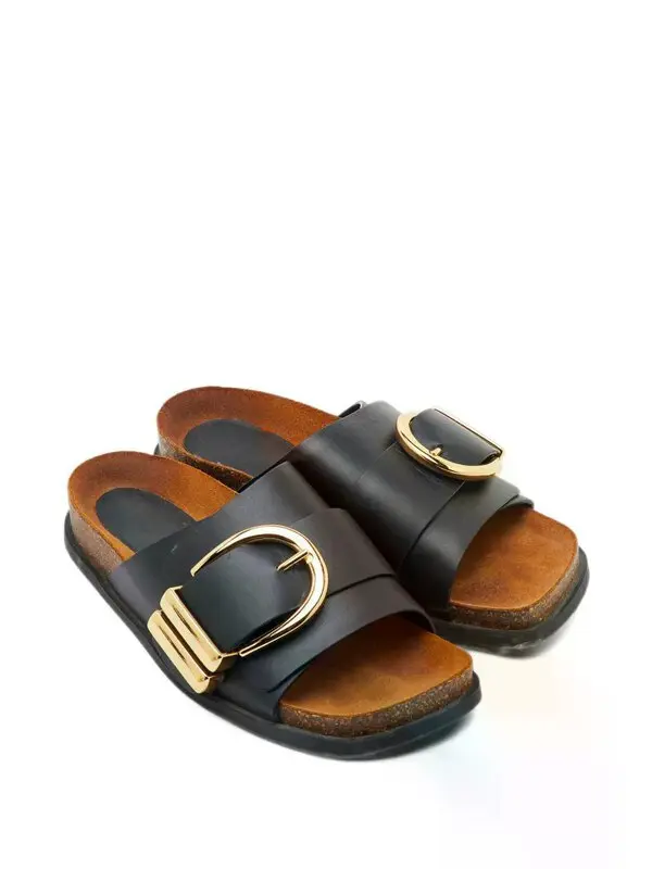 Khaite Buckle Detail Sandals