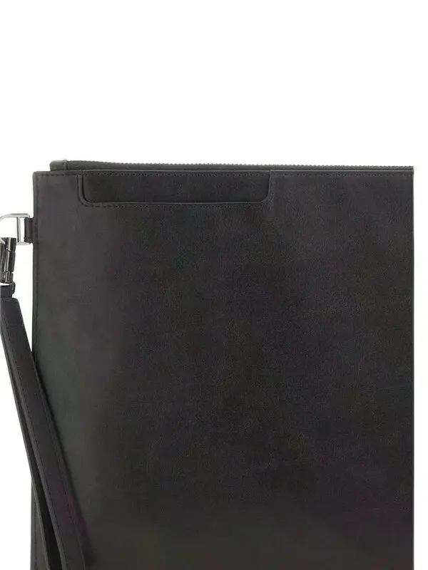 PIQUADRO Logo-plaque Clutch Bag