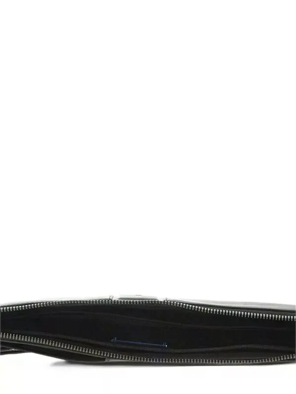 PIQUADRO Logo-plaque Clutch Bag