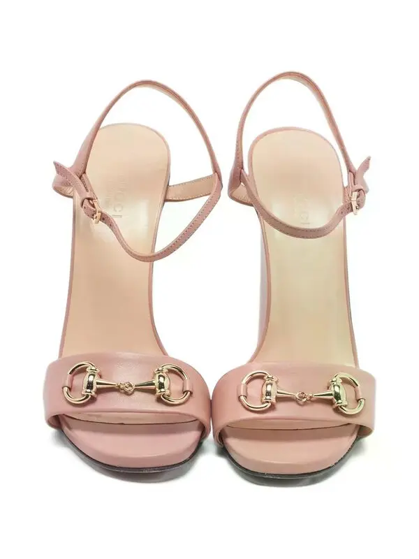 Gucci Horsebit-detail Ankle-strap Sandals