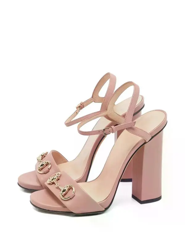 Gucci Horsebit-detail Ankle-strap Sandals